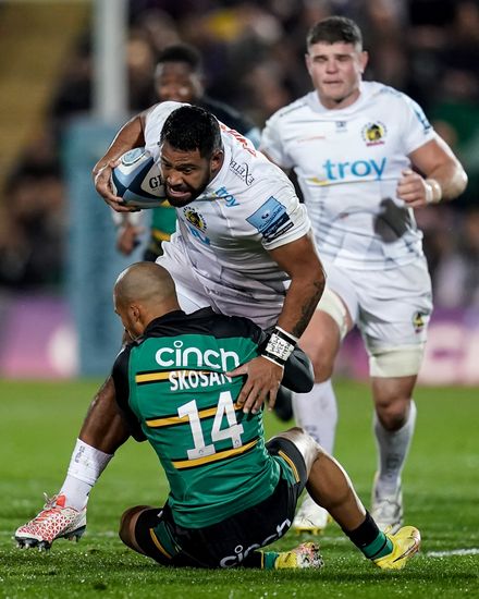 Scott Sio Exeter Chiefs Powers His Editorial Stock Photo - Stock Image ...