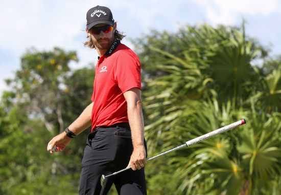 American Golfer Patrick Rodgers Action During Editorial Stock Photo ...