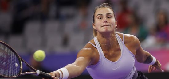 Aryna Sabalenka Belarus Hits Return Jessica Editorial Stock Photo ...