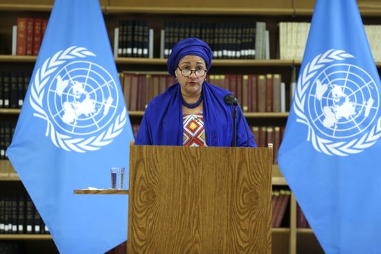 Deputy Un Secretary General Speaks Former Editorial Stock Photo - Stock ...
