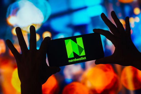 This Photo Illustration Nerdwallet Logo Displayed Editorial Stock Photo ...