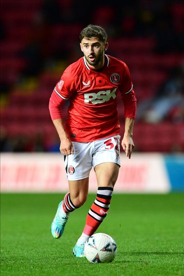 Aaron Henry Charlton Athletic Possession During Editorial Stock Photo ...