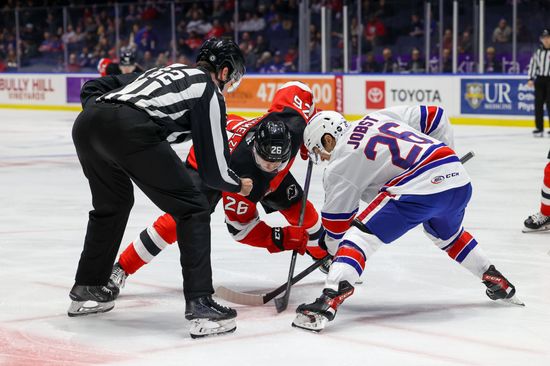 Rochester Americans Forward Mason Jobst 26 Editorial Stock Photo ...
