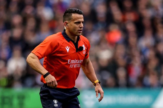 Scotland Vs Fiji Referee Nic Berry Editorial Stock Photo - Stock Image ...