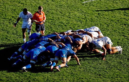 Italy Vs Samoa View Scrum Editorial Stock Photo - Stock Image ...