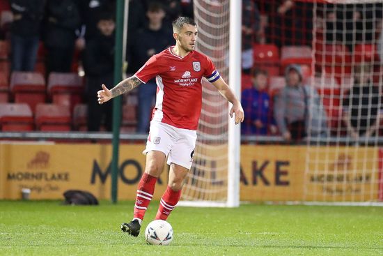 Crewe Alexandra Defender Luke Offord 6 Editorial Stock Photo - Stock ...