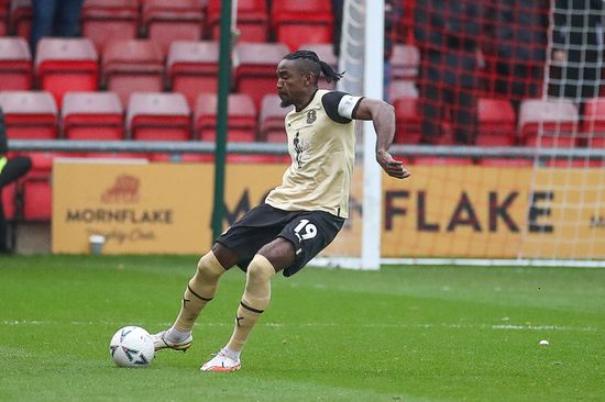 Leyton Orient Defender Omar Beckles 19 Editorial Stock Photo - Stock ...
