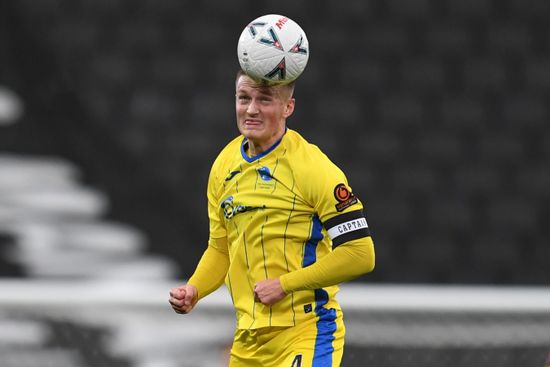 Taunton Town Defender Nick Grimes Heads Editorial Stock Photo - Stock Image | Shutterstock