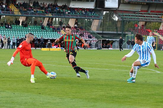 Antony Iannariolli Ternana Vs Simone Rabbi Editorial Stock Photo ...