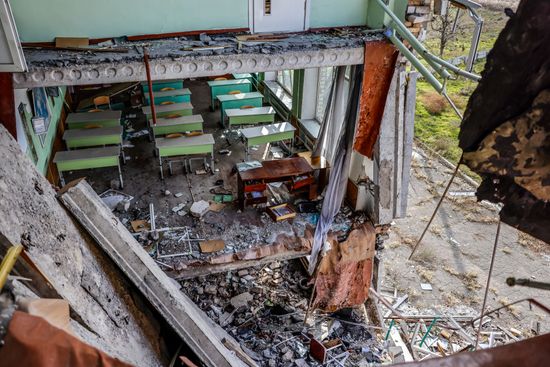 Damaged Class Room School Close Proximity Editorial Stock Photo - Stock ...