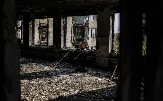 Damaged Class Room School Close Proximity Editorial Stock Photo - Stock ...