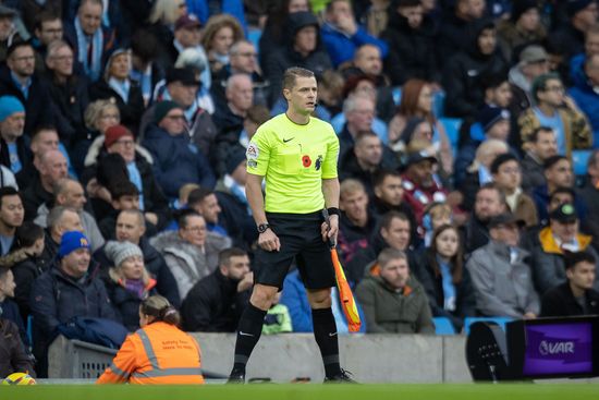 Assistant Referee Dan Robathan During Premier Editorial Stock Photo ...