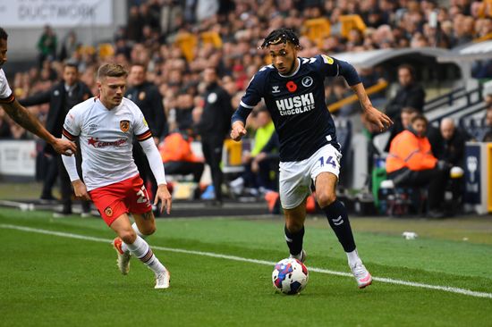 Millwall Forward Tyler Burey 14 On Editorial Stock Photo - Stock Image ...