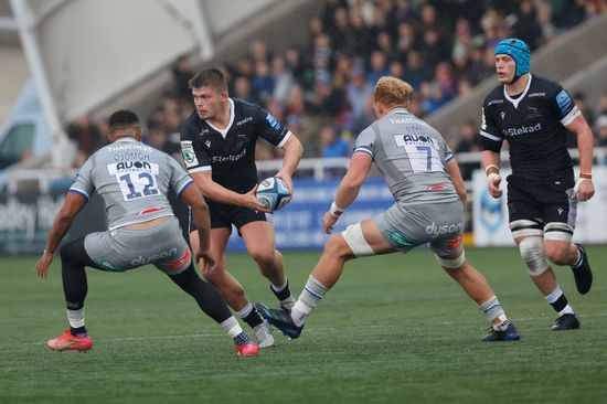 Jamie Blamire Newcastle Falcons Action During Editorial Stock Photo ...