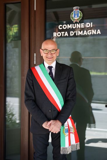 Giovanni Locatelli Mayor Rota Dimagna Village Editorial Stock Photo ...