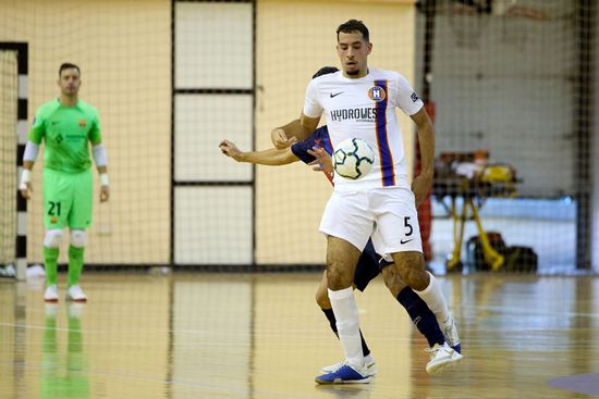 Oualid Tarifit Front Hovocubo During Uefa Editorial Stock Photo - Stock ...