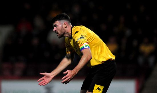 Jamie Willets Alvechurch Shows Look Frustration Editorial Stock Photo ...