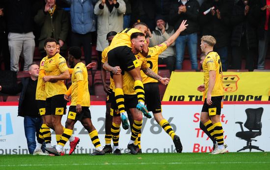 Danny Waldron Alvechurch Celebrates His Goal Editorial Stock Photo ...