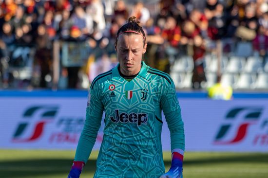 Juventus Goalkeeper Pauline Peyraudmagnin Portrait Editorial Stock ...