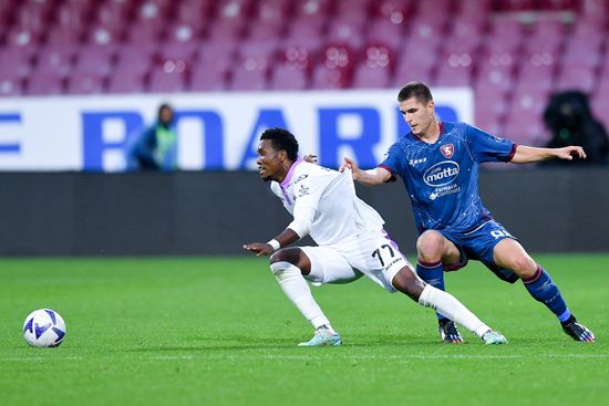 Lorenzo Pirola Us Salernitana David Okereke Editorial Stock Photo ...
