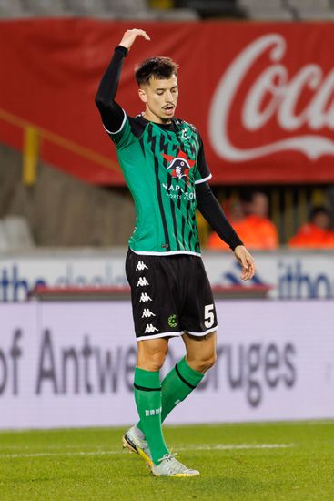 Cercles Boris Popovic Pictured During Soccer Editorial Stock Photo ...