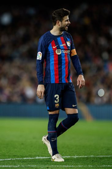 Barcelona Spain 05112022 Gerard Pique Looks Editorial Stock Photo ...