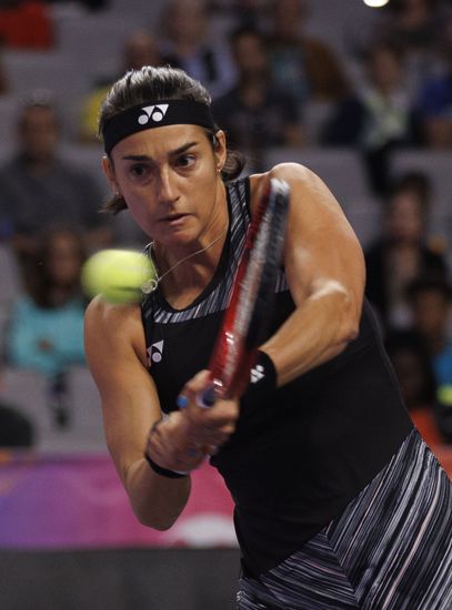 Caroline Garcia France Hits Return Daria Editorial Stock Photo - Stock ...