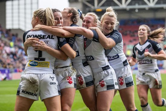 Try Celebration Francesca Goldthorp England Women Editorial Stock Photo ...