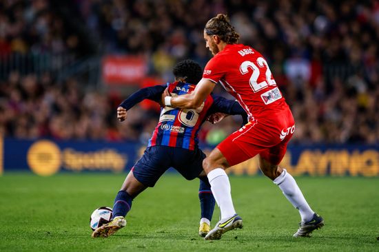 28 Alex Balde Fc Barcelona Controls Editorial Stock Photo - Stock Image ...