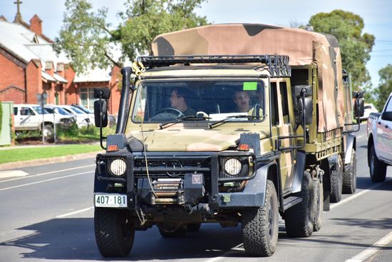Australian Army Vehicle Seen Forbes New Editorial Stock Photo - Stock ...
