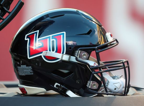 Liberty Flames Helmet Sits On Cabinet Editorial Stock Photo - Stock ...