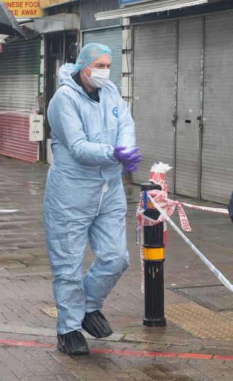 Large Police Cordon Place Today Forensic Editorial Stock Photo - Stock ...