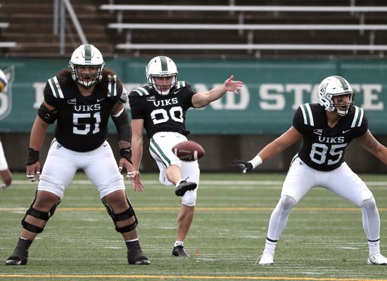 Portland State Vikings Punter George Triplett Editorial Stock Photo ...