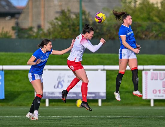 Spartans Rebecca Galbraith Beats Rangers Lisa Editorial Stock Photo ...