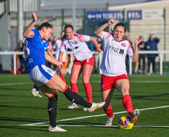 Rangers Chelsea Cornet Shoots Goal During Editorial Stock Photo - Stock ...