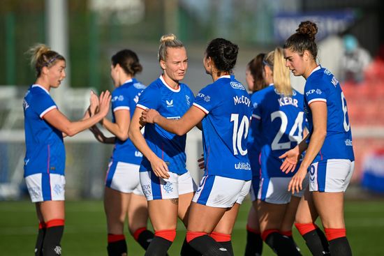 Goal 01 Rangers Kayla Mccoy Celebrates Editorial Stock Photo - Stock ...