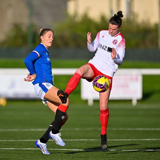 Rangers Hannah Davison Tackles Spartans Rebecca Editorial Stock Photo ...