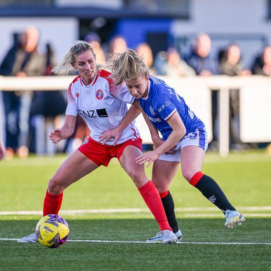 Spartans Kat Smart Tackles Rangers Kirsty Editorial Stock Photo - Stock ...