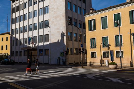 People Walk During Ecological Sunday Padua Editorial Stock Photo ...
