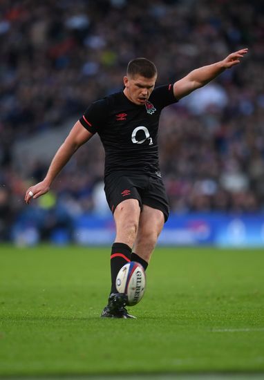 Englands Owen Farrell Scores Conversion Kick Editorial Stock Photo ...