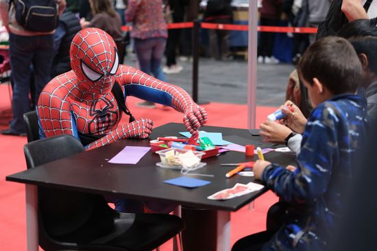 Visitor Dressed Gwen Stacy Attends Madrid Editorial Stock Photo - Stock ...