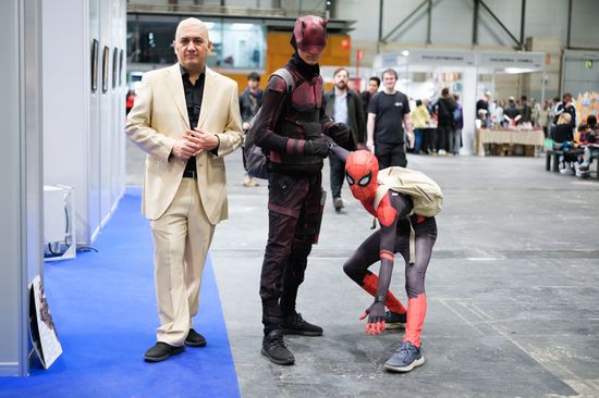 Visitor Dressed Gwen Stacy Attends Madrid Editorial Stock Photo - Stock ...