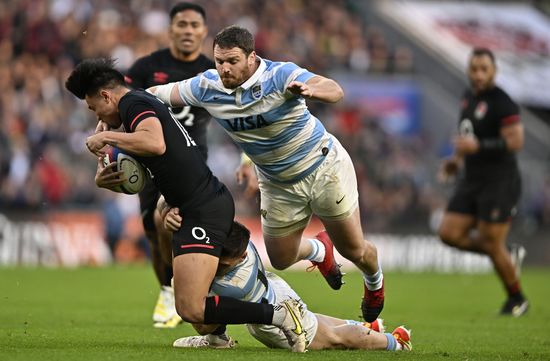 Marcus Smith England Tackled By Diving Editorial Stock Photo - Stock ...