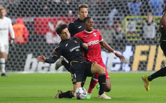 Anderlechts Theo Leoni Antwerps Michel Ange Editorial Stock Photo ...