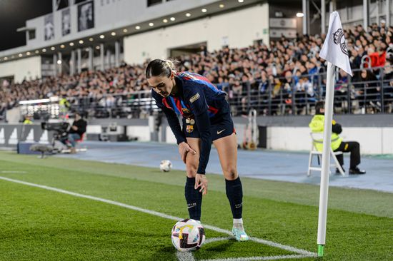 Mapi Leon Fc Barcelona Action During Editorial Stock Photo - Stock ...