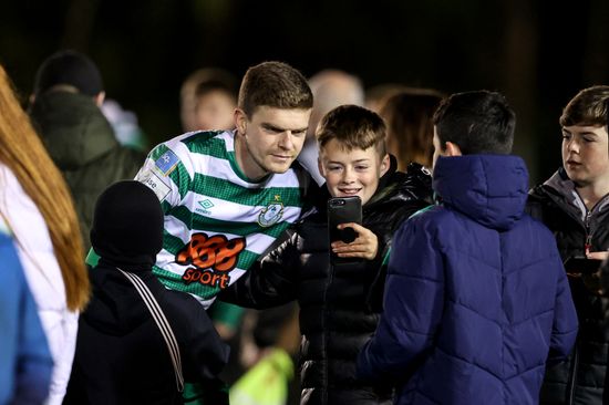 Ucd Vs Shamrock Rovers Shamrock Rovers Editorial Stock Photo - Stock ...