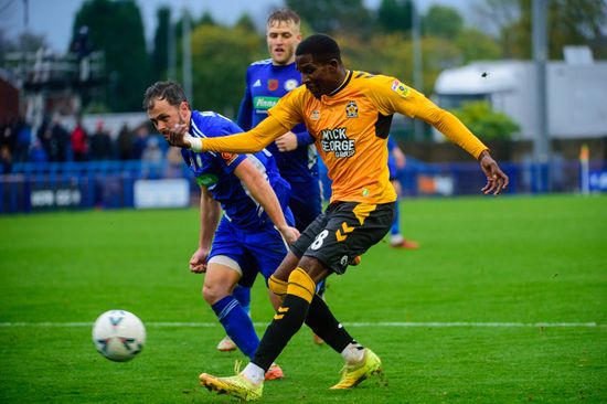 Shilow Tracey Cambridge United Fc Under Editorial Stock Photo - Stock ...