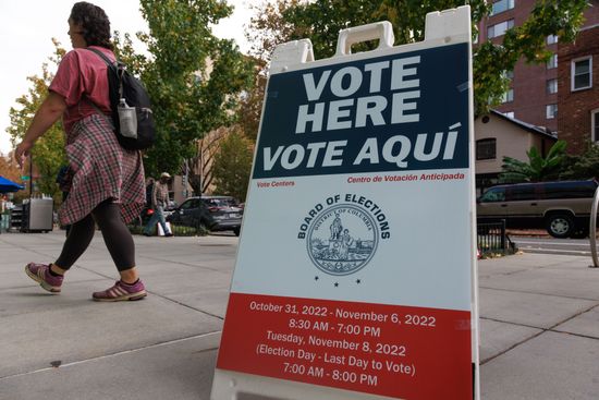 People Attend Inperson Early Voting West Editorial Stock Photo - Stock ...