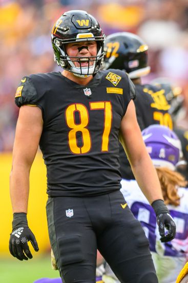Th Washington Commanders Tight End John Editorial Stock Photo - Stock ...
