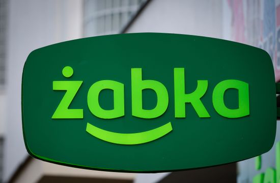 Zabka Convenience Store Seen Warsaw Poland Editorial Stock Photo ...